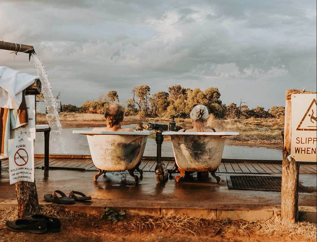 Outback Hot Artesian Bathing and Camping - Charlotte Plains
