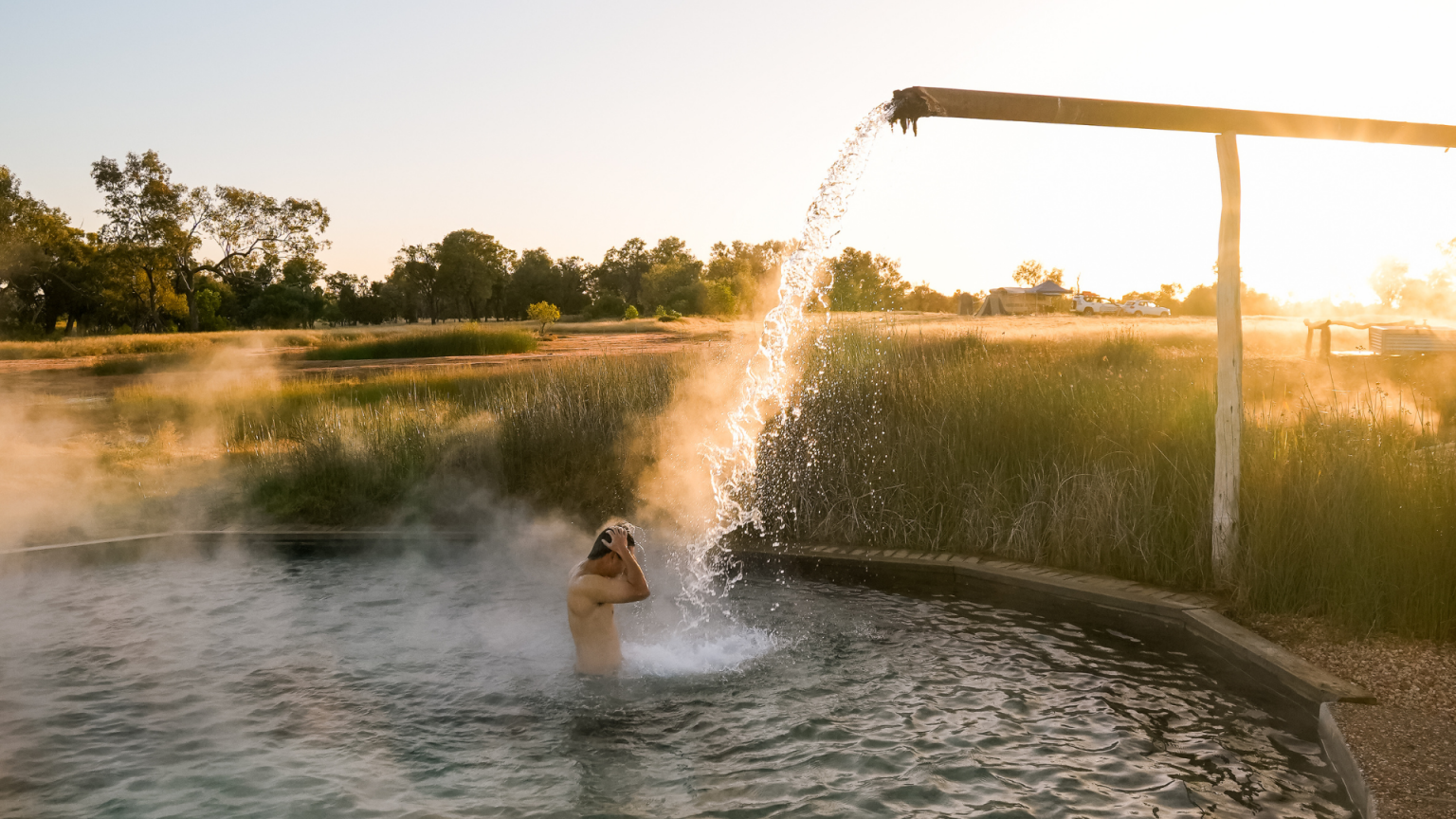 Outback Hot Artesian Bathing and Camping - Charlotte Plains